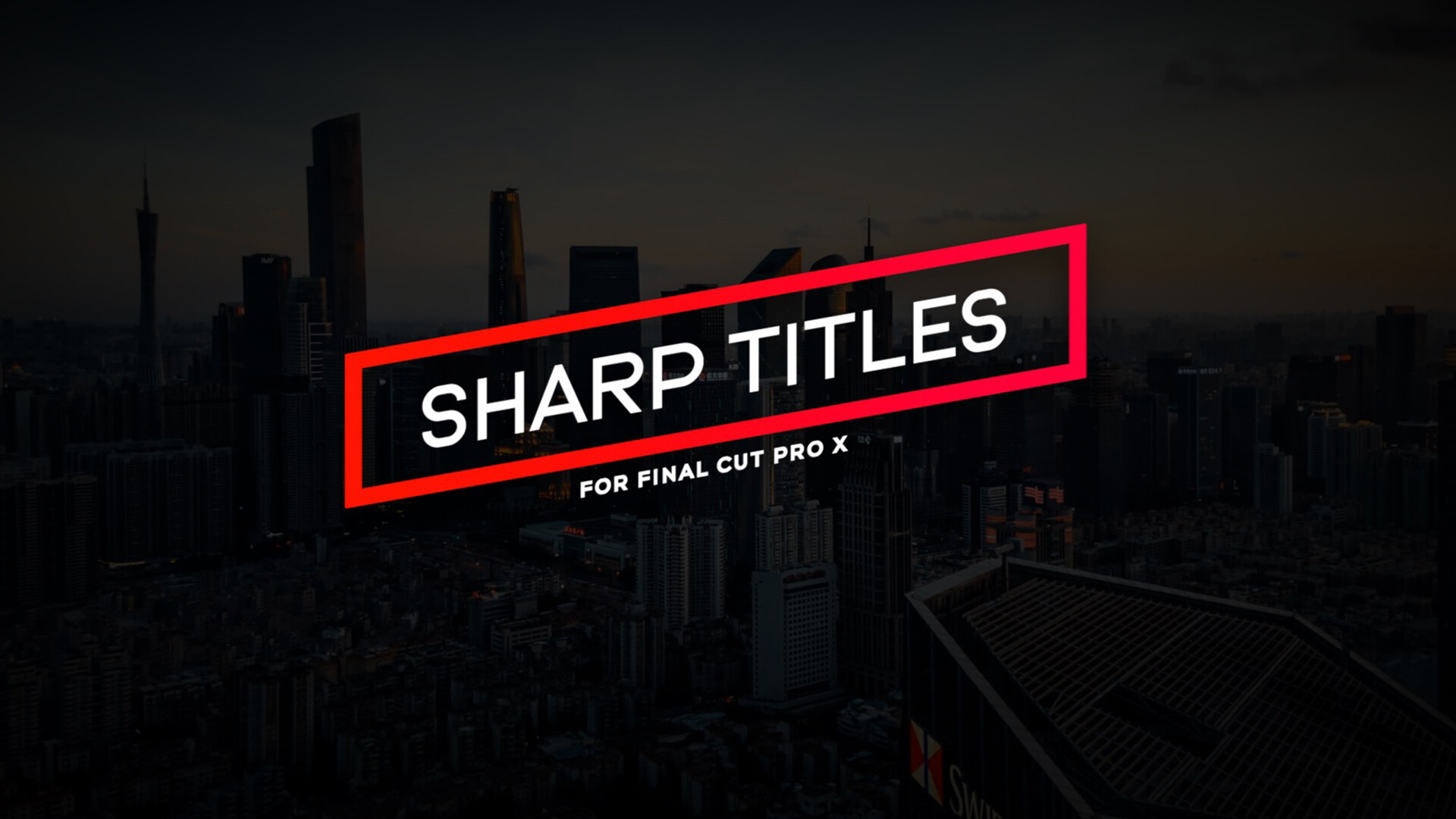 Sharp Titles for Final Cut Pro X - omotion